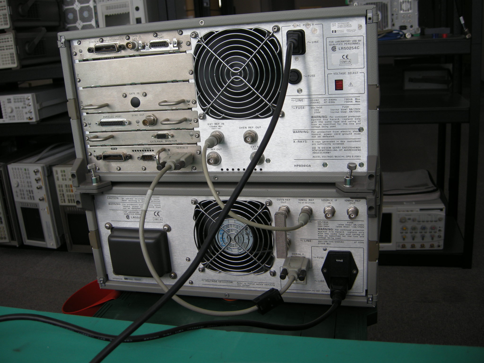 HP/Agilent 89441A ベクトル・シグナル・アナライザ、W-CDMA機能、DC – 2.65GHz | 株式会社エイチェム