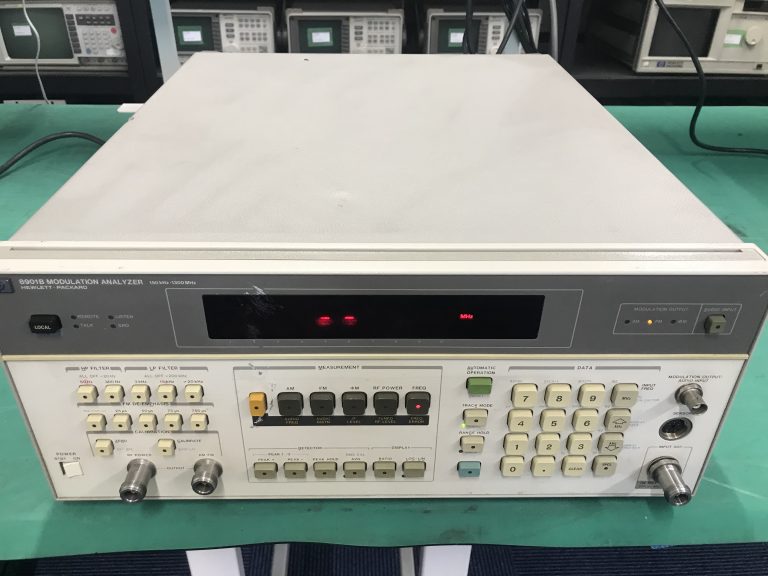 Agilent 8901B Modulation Analyzer, 150 kHz to 1.3 GHz | 株式会社エイチェム