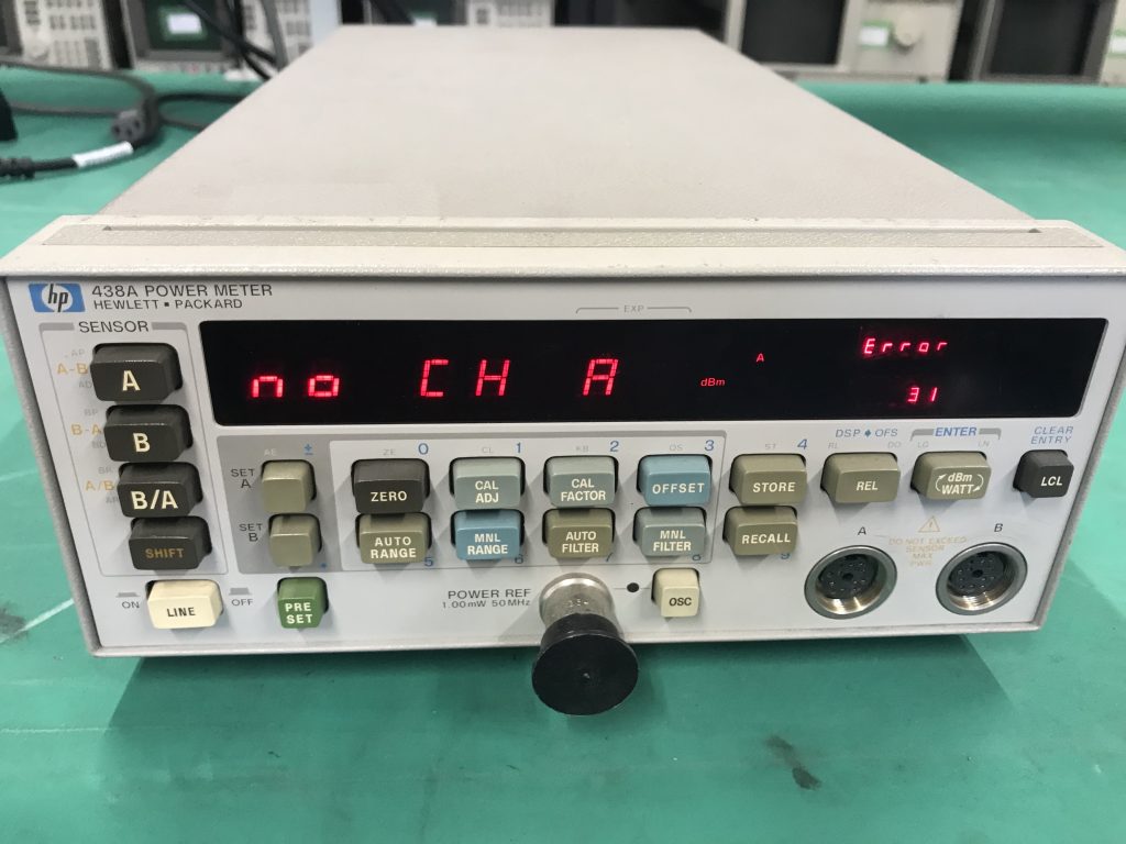 HP 438A Dual Sensor Power Meter | 株式会社エイチェム