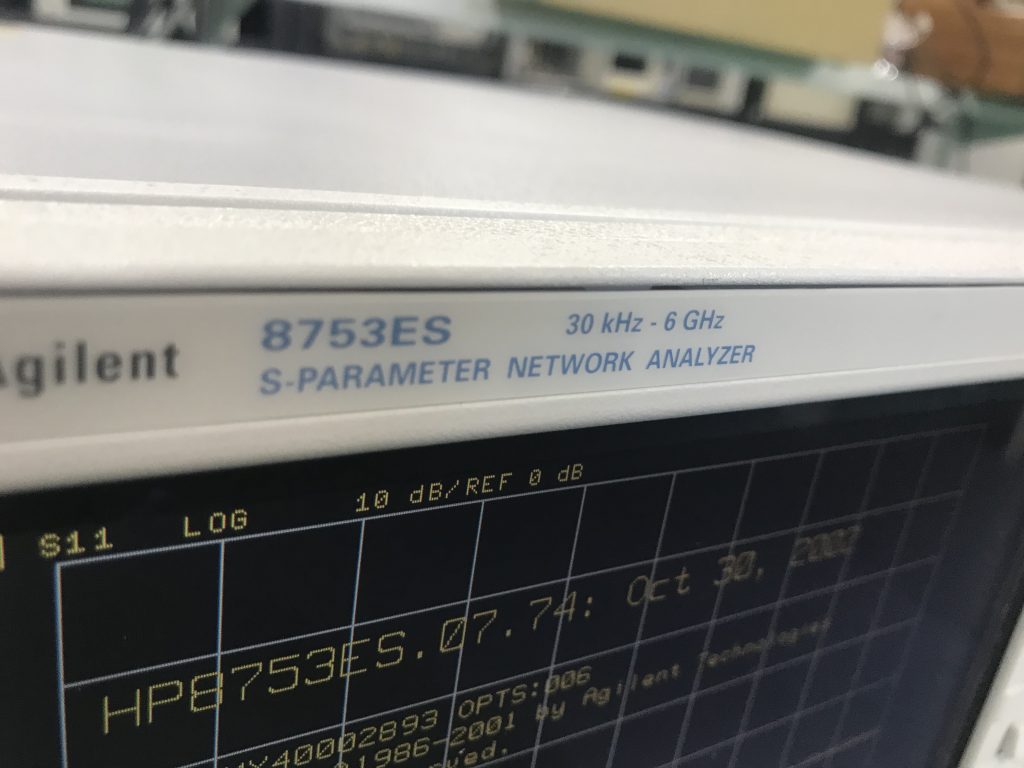 Keysight / Agilent 8753ES S-parameter Network Analyzer | 株式会社エイチェム