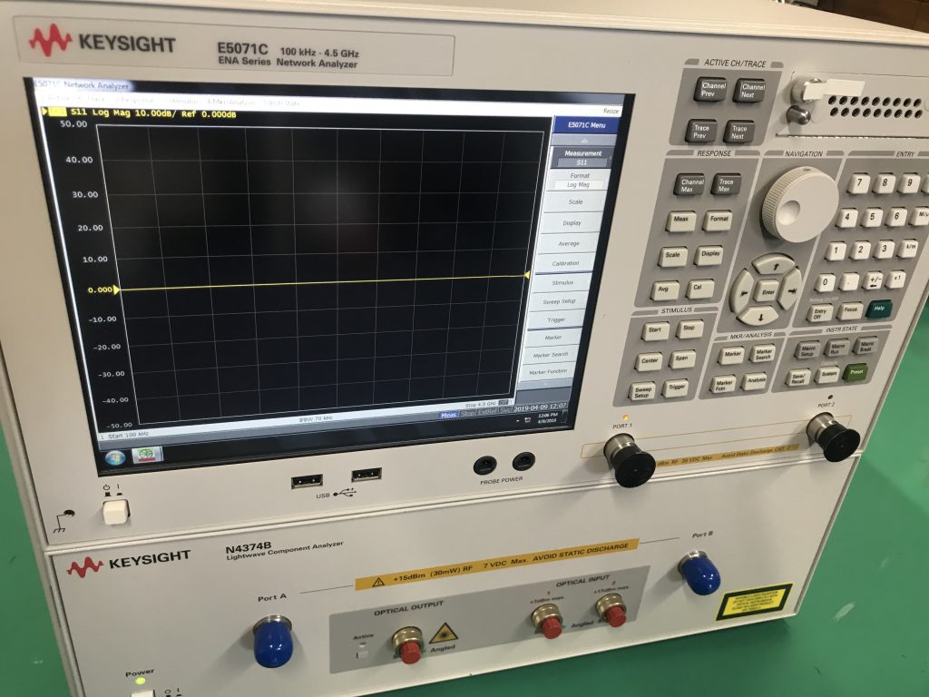 Keysight / Agilent N4374B 4.5 GHz Single-Mode Lightwave Component ...
